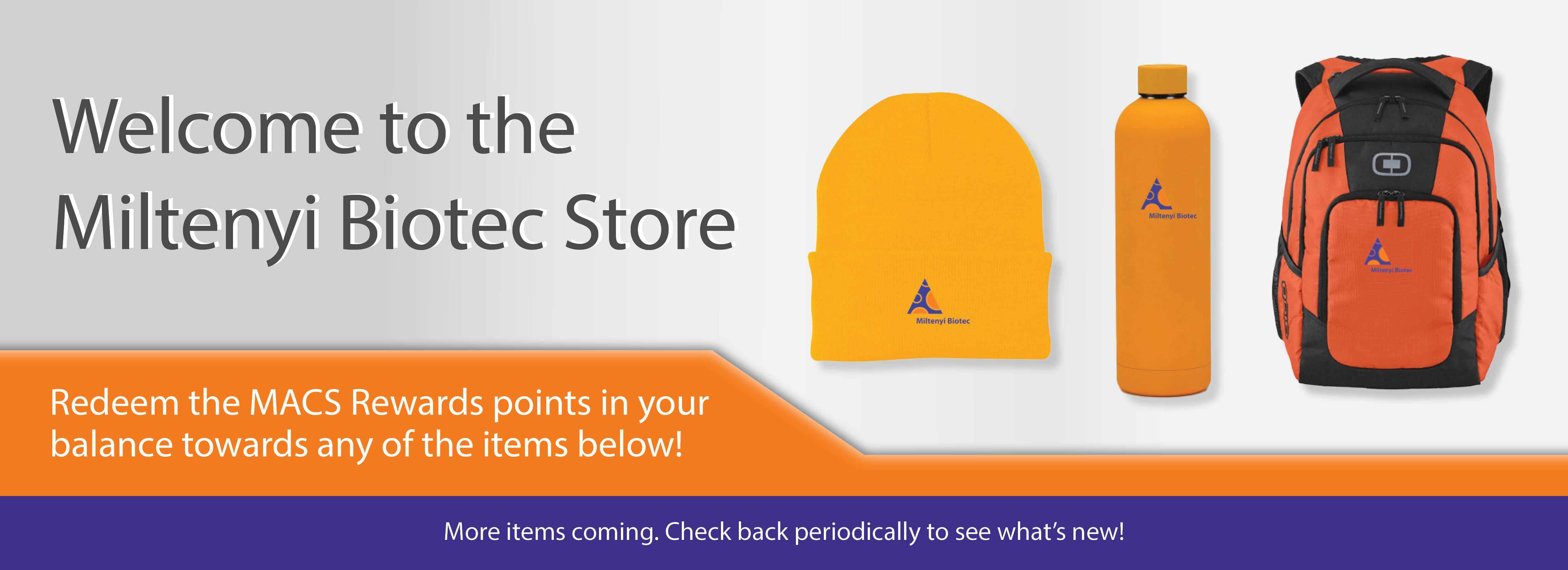 Miltenyi Biotec Rewards Store